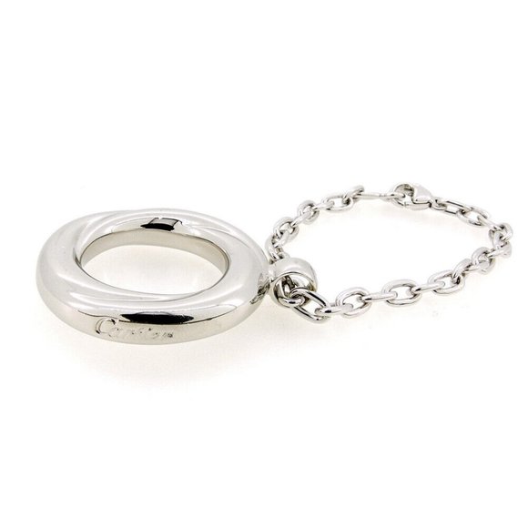 Cartier | Accessories | Cartier Keychain Trinity Silver Women Men ...